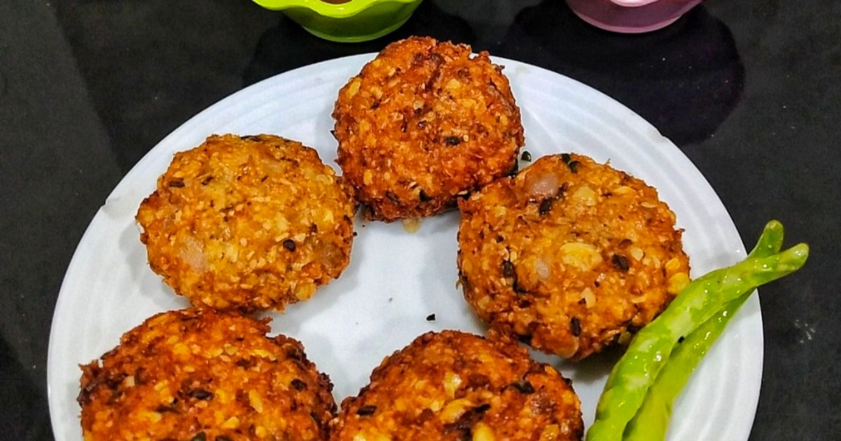 Lobia Beans Vada Recipe by Juhi Prakash Sewani - Cookpad