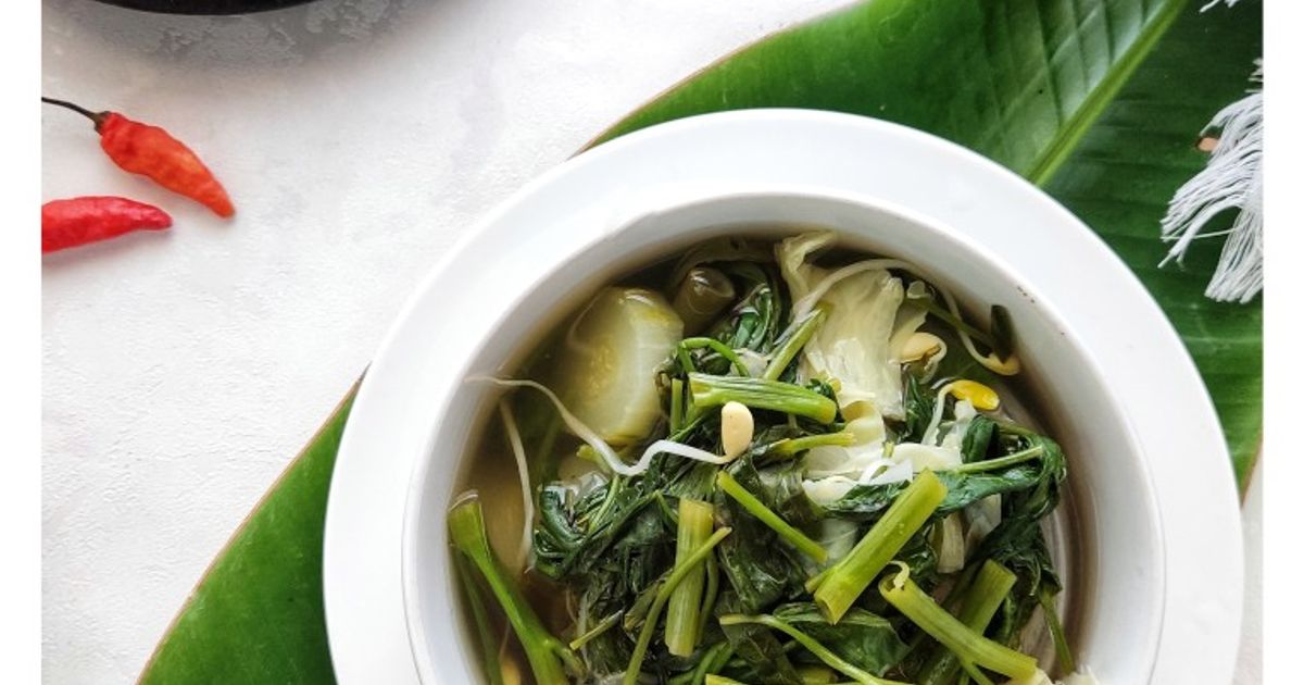 Resep sayur asem kacang panjang kecambah, timun rumahan enak dan mudah ...