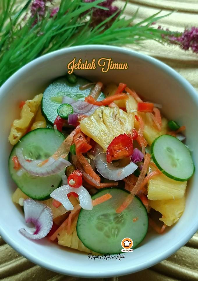 Resipi Jelatah Timun oleh Muniroh Annuar - Cookpad