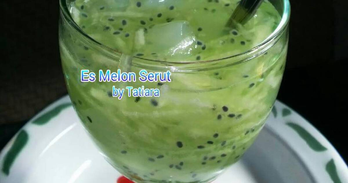 Resep Es Melon Serut oleh Tatiara - Cookpad