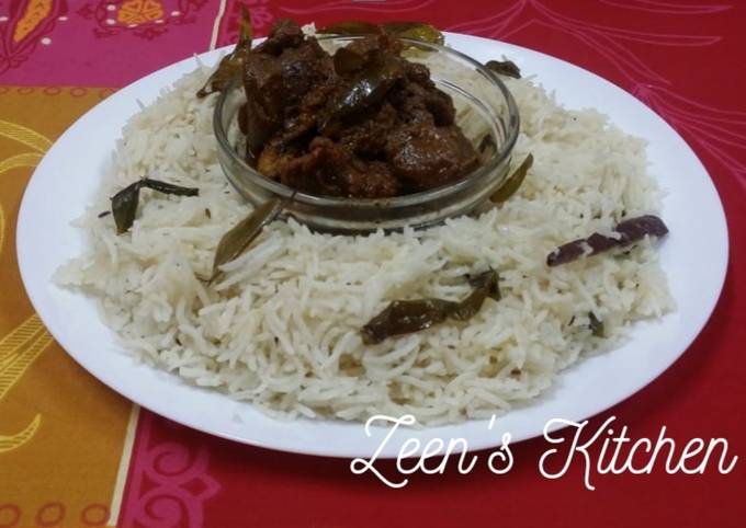 Hyderabadi Special Bagara Khana with Mutton Masala Recipe by ZMA - Cookpad