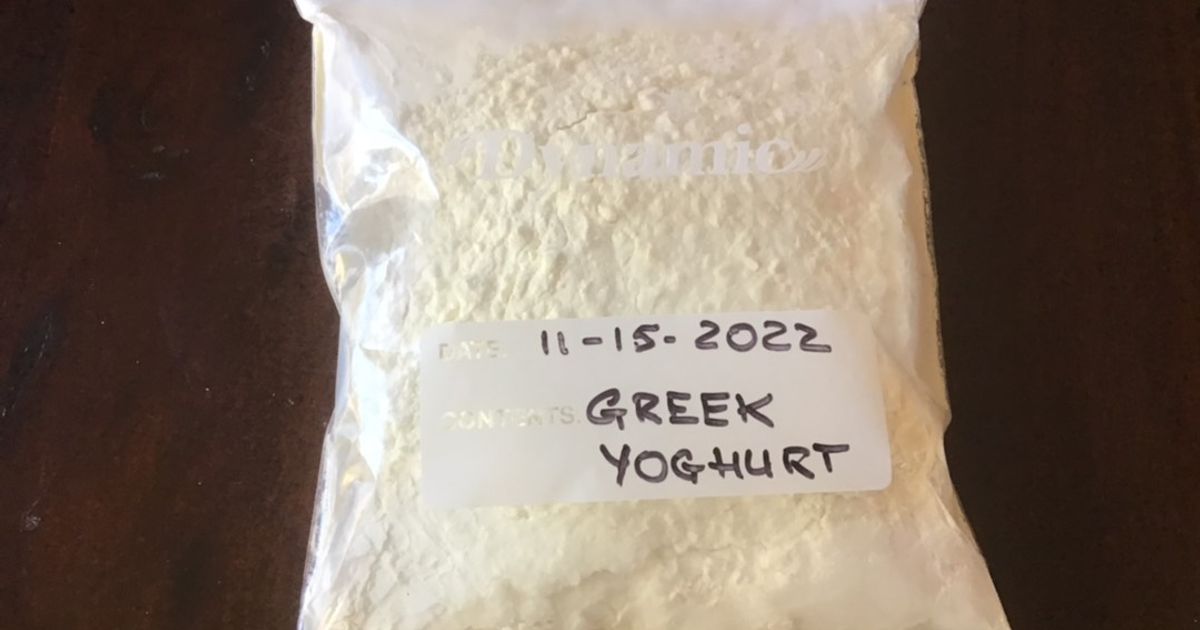 California Farm Dried Probiotic Yoghurt Recipe By Hobby Horseman