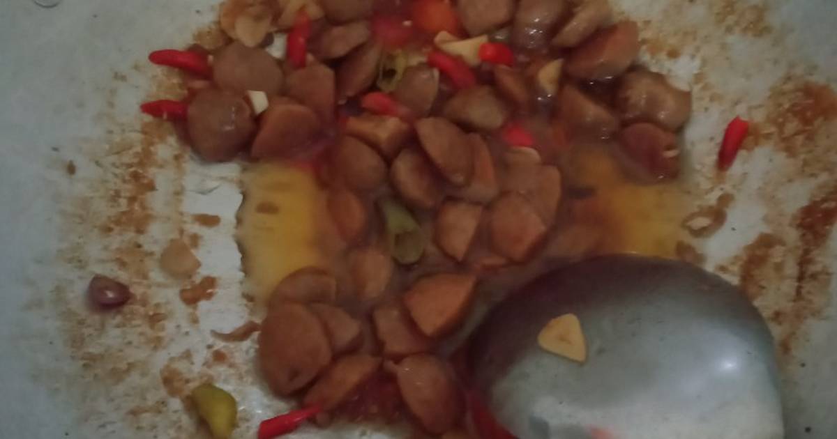 Resep Tumis bakso saos tiram oleh mama humaira - Cookpad