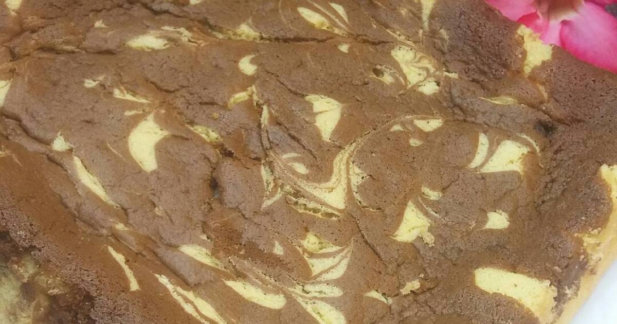 Resep Bolu marmer ketan oleh Mirah's Kitchen - Cookpad