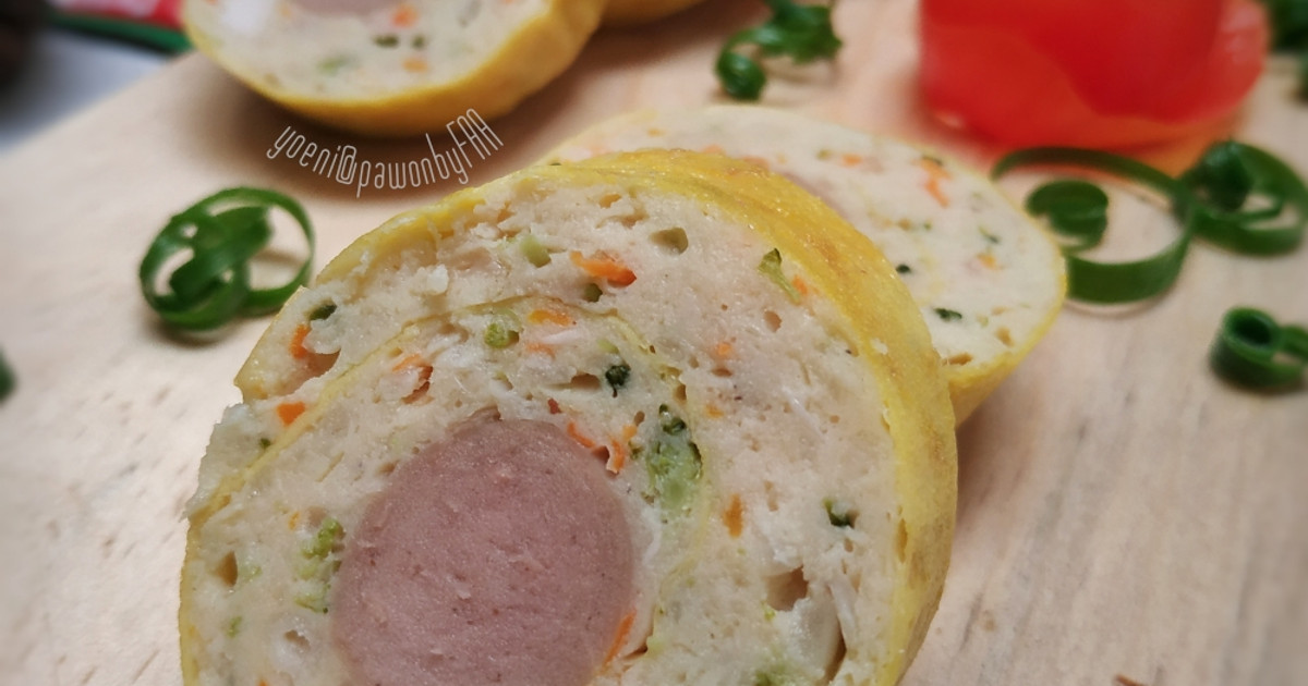Resep Rolade Ayam Sayuran $ Sosis oleh Tri Yunianti - Cookpad