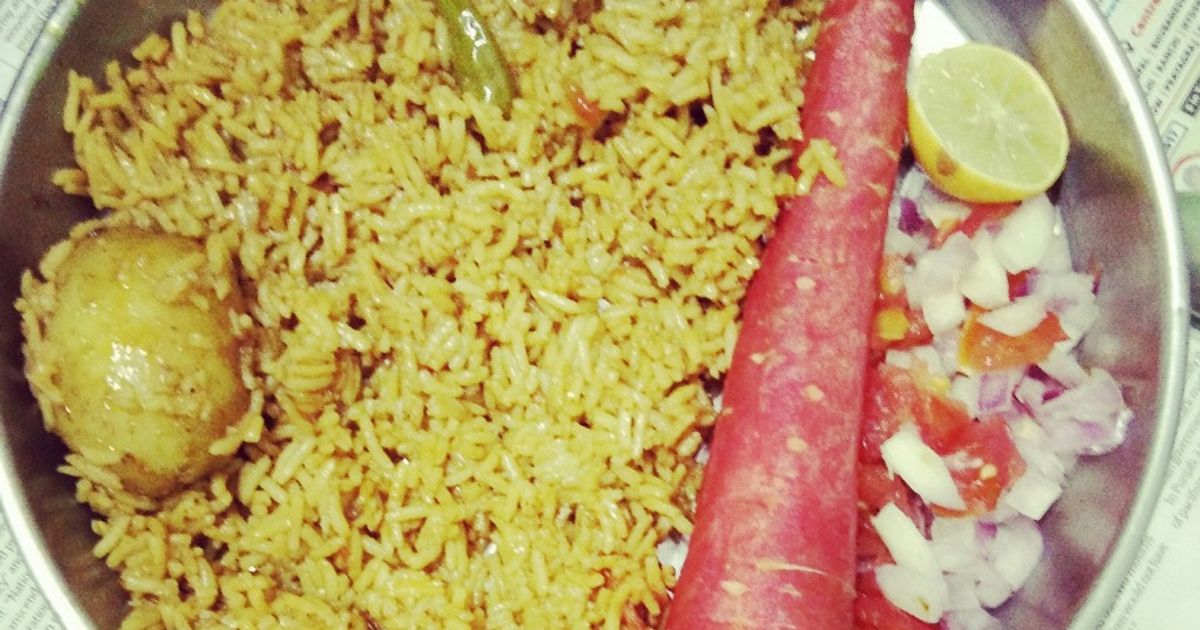 Aloo Tehri Recipe by Rizwan Ahmed - Cookpad