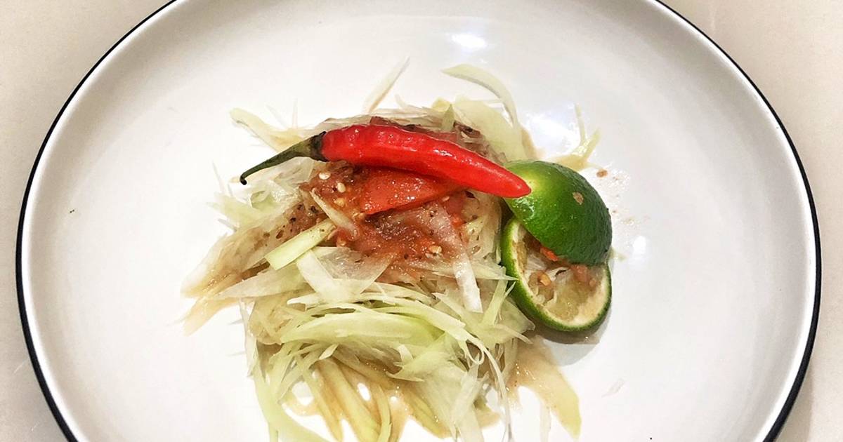 Resep SOMTAN aka SALAD PEPAYA KHAS THAILAND by irre_desirre oleh irre ...