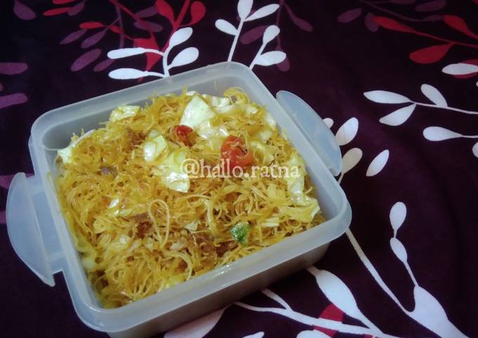 Resep Bihun Goreng Sayur oleh Pink.Ratna - Cookpad