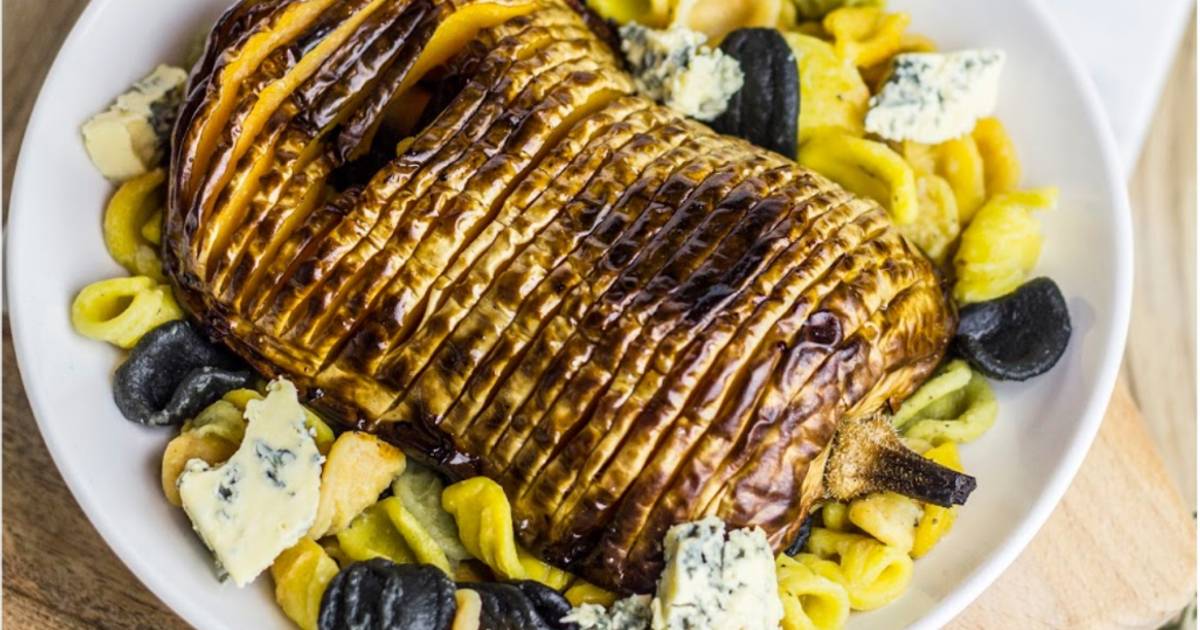 Przepis na Makaron z pieczoną dynią i sosem maślanym autorstwa Jagoda ...
