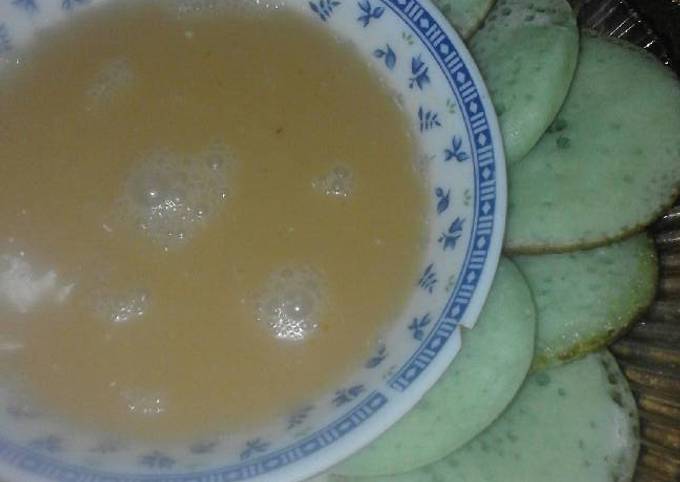 Resep Kue surabi kuah manis oleh Ekha Fitriani Abidin - Cookpad