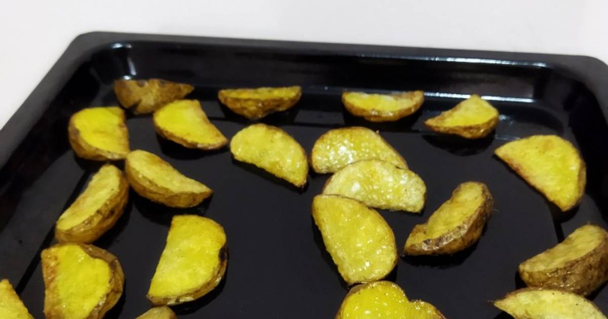 Resep Potato wedges (kentang panggang) oleh Nz_15 - Cookpad