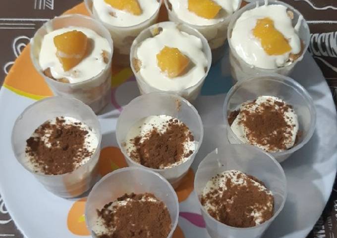 Shots dulces Receta de Eva Videla- Cookpad