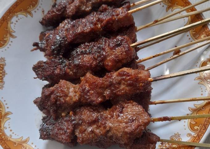 Resep Sate manis daging sapi oleh Ummi Muhammad Nafisah - Cookpad