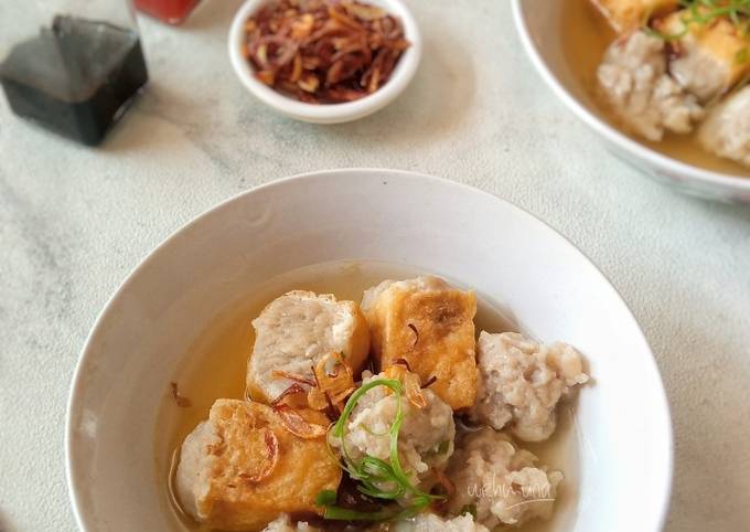 Resep Tahu Pentol Kriwil Kuah oleh Munawarah - Cookpad