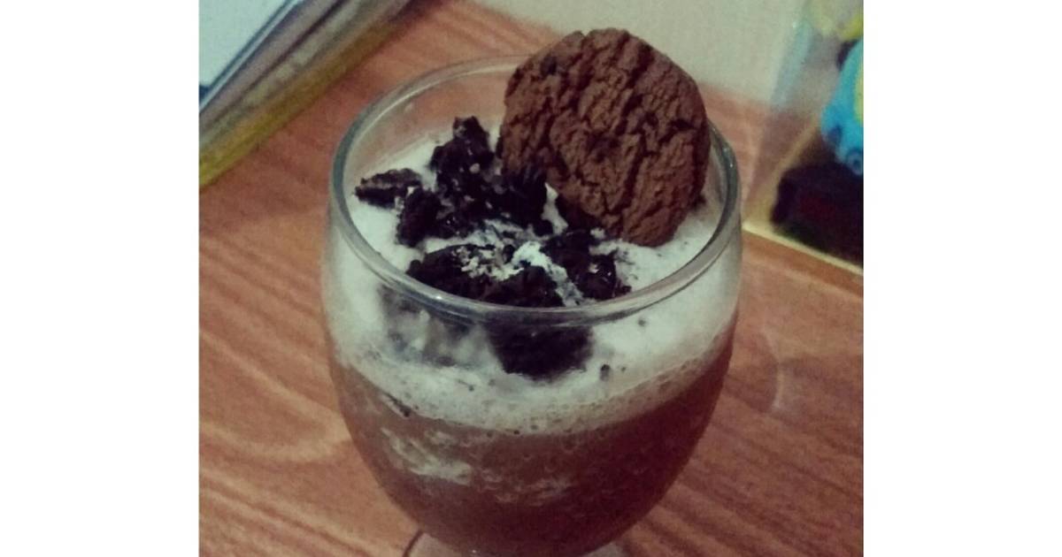 Resep Milkshake chocomilo with oreochips oleh ayuuuuk - Cookpad