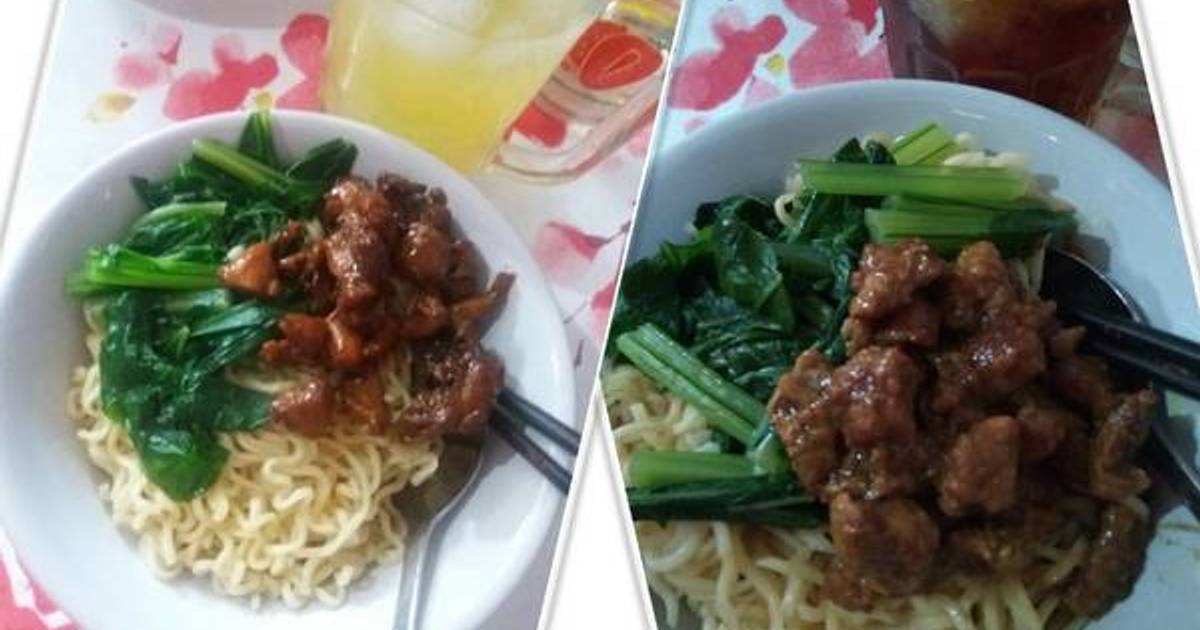 Resep Mie ayam kampung & mie ayam wonogiri oleh Aditya Hapsari - Cookpad