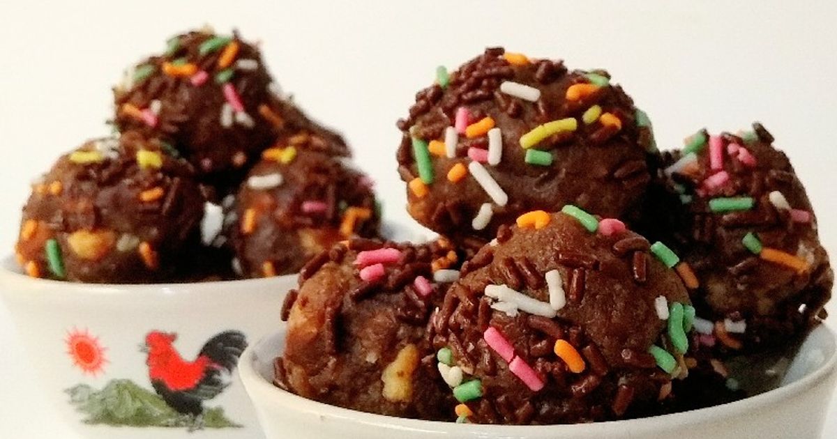 Resep Biscuit Choco Balls / Bola Bola Coklat Biskuit oleh Niken ...