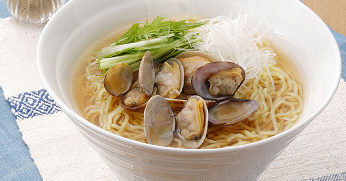 Clam Shio Ramen Recipe by エバラ食品