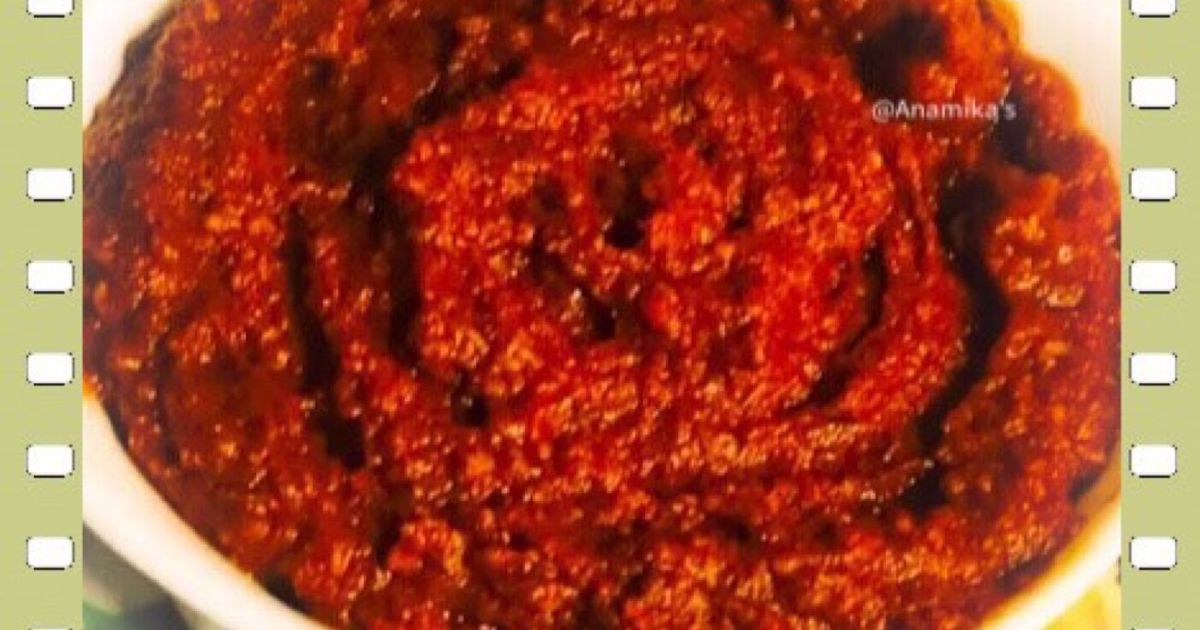Salata Hara: Arabic Spicy Dip Recipe by Anamika Banerjee - Cookpad