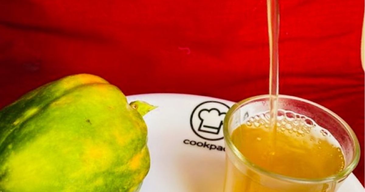 Papaya Tea Recipe by Samia Aijazz - Cookpad