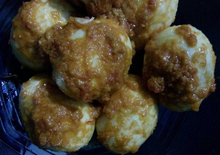 Resep Balado telor buled oleh Roro Amartha - Cookpad
