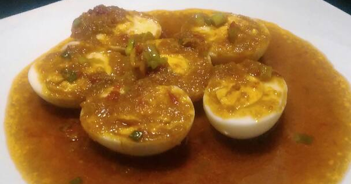 Resep Telur Bumbu Kuning oleh Ni'matun Hasanah - Cookpad