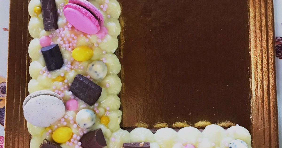 Torta Letra O Letter Cake Receta de Cami Alvarez