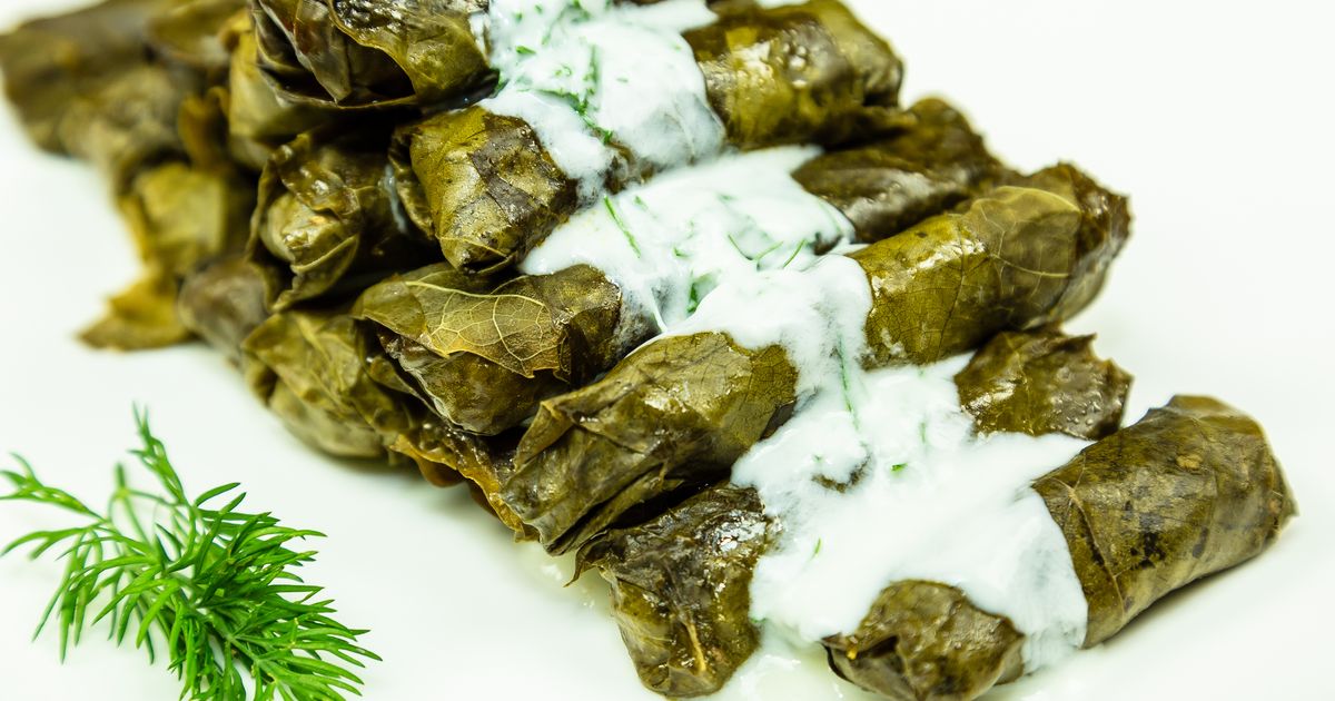 Stuffed Beef In Grape Leaves (Armenian Dolma Recipe) Recipe by Miqayel ...