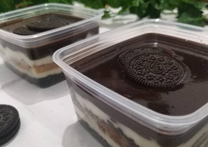Resep Oreo cheesecake - bahan full minimarket oleh Novika Nandya P ...