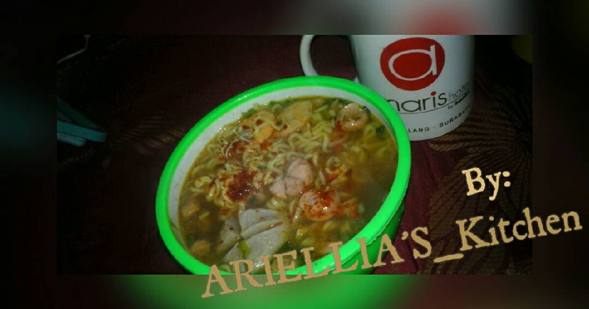 Resep indomie baso rumahan enak dan mudah - Cookpad