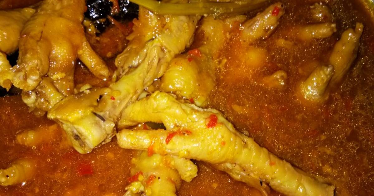 Resep Ceker mercon kuah oleh Nielku - Cookpad