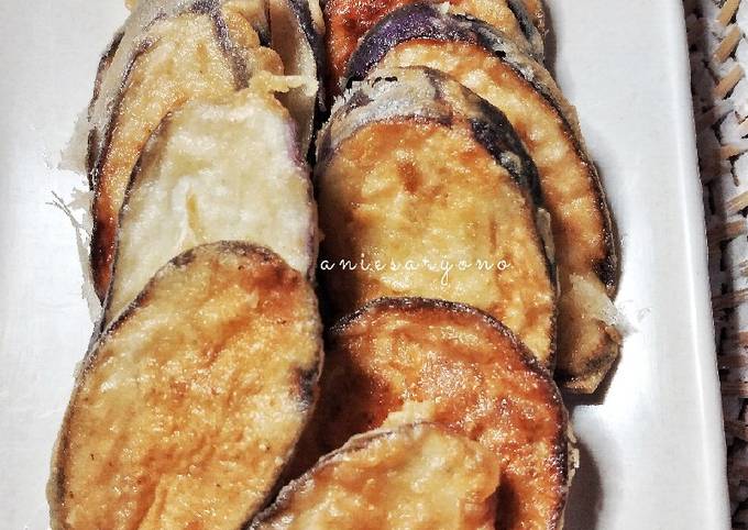 Resep Terong Goreng Crispy oleh aniesaryono - Cookpad