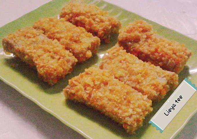 Resep Nugget Daging giling+Tahu Homemade oleh Lieya Tee - Cookpad