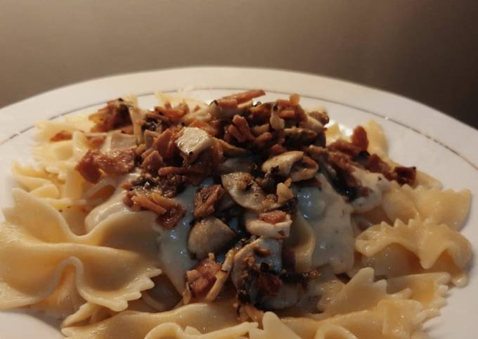 Resep Bechamel Sauce Pasta with Mushroom and Smoked Beef oleh Hanny ...