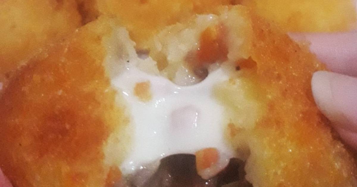 Resep Kroket daging mozarella oleh Bu Put (Putri Rahayu) - Cookpad