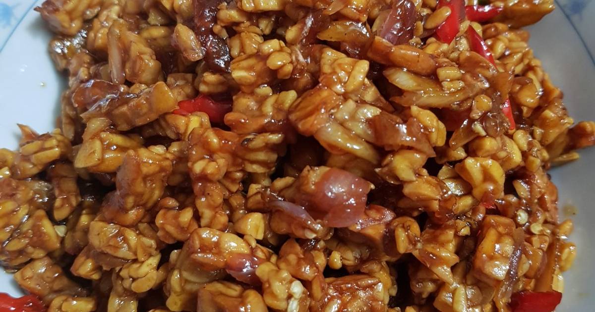 Resep Tempe orek kering oleh nina - Cookpad