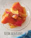 Resep Rujak Aceh segar pedas, mudah dibuat di rumah