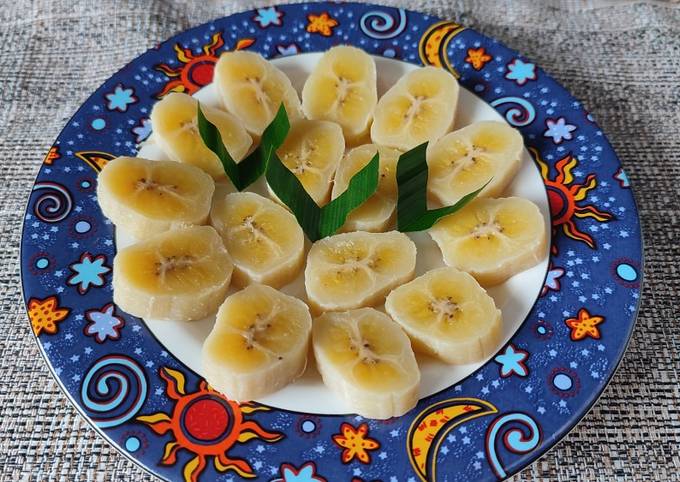 Resep Pisang Rebus Pandan oleh Bunda TitanQue - Cookpad