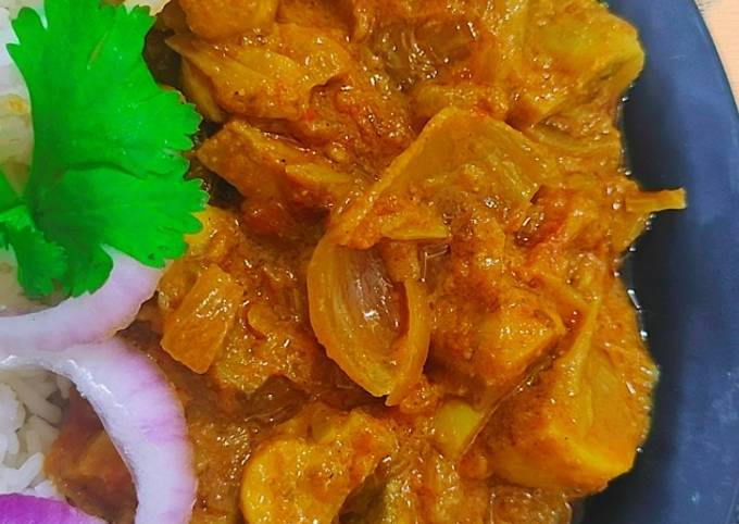 Mushroom do pyaza 🍄 Recipe by Anjali Pakhre - Cookpad