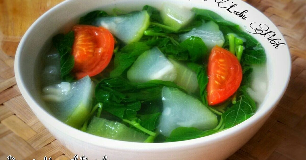 Resep Sayur Bayam Labu Putih oleh Nia Syifa - Cookpad