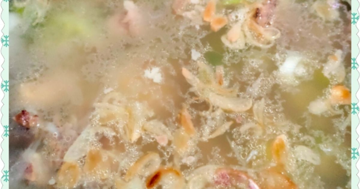 Resep Sop Balungan Daging oleh Mila Kusuma Wardani - Cookpad