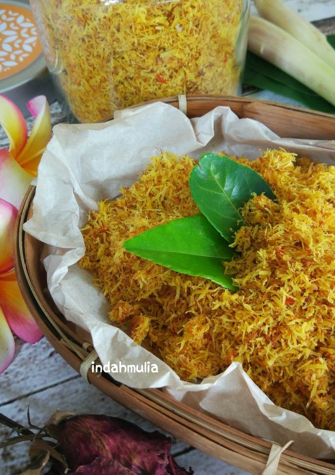 Resep Serundeng Kelapa Pedas Manis oleh Indah Mulia - Cookpad
