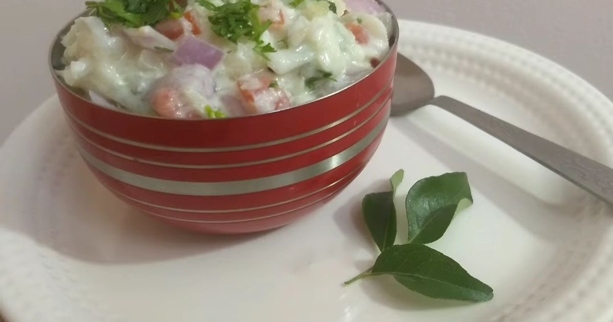 Radish Curd Salad Recipe by Usha V Bhat - Cookpad