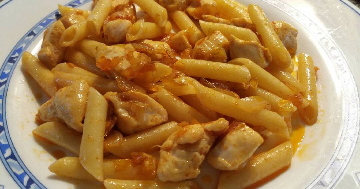 Macarrones con pollo y pimentón - 34 recetas caseras- Cookpad