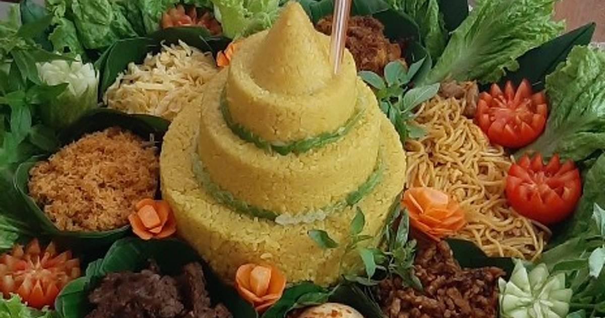 293 resep nasi kuning tumpeng enak dan sederhana ala rumahan - Cookpad