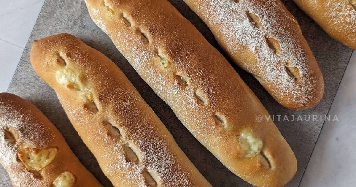 Resep Cheese Bread tanpa telur😋👍 oleh Vita Jaurina - Cookpad
