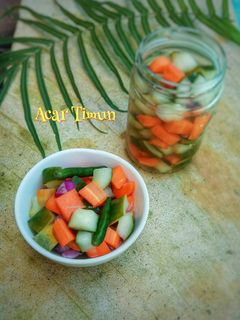 Resep Acar Timun Wortel Mentah oleh Dapur Maya - Cookpad