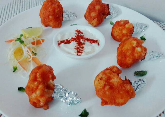 Gobi lollipop Recipe by Prabhleen Kaur - Cookpad