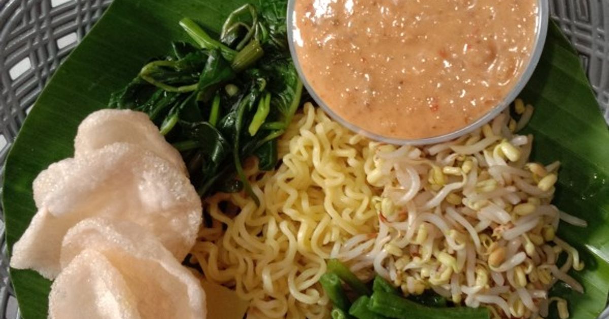 Resep Pecel Mie Pontianak oleh Aisyah Rysa - Cookpad