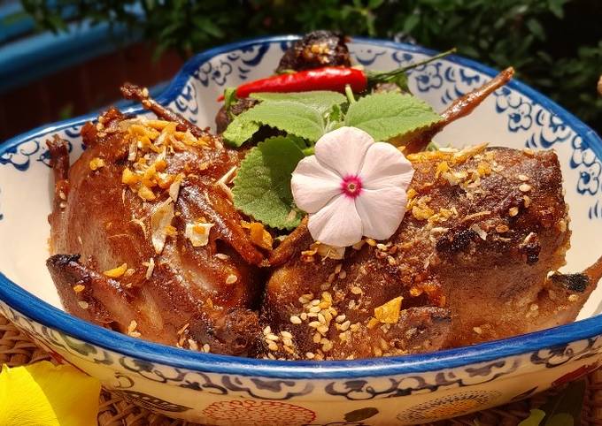 Cách Làm Món Chim cút chiên bơ của Annie Vo - Cookpad